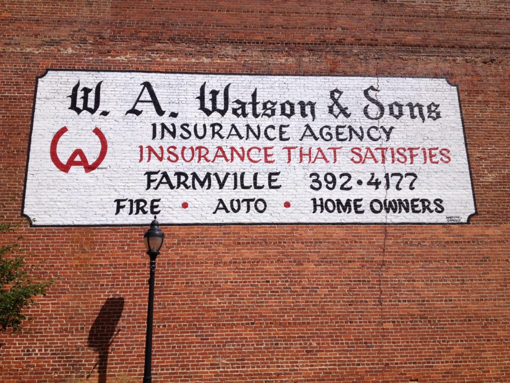 W.A Watson & Sons Insurance| Insuring Farmville and all of Virginia